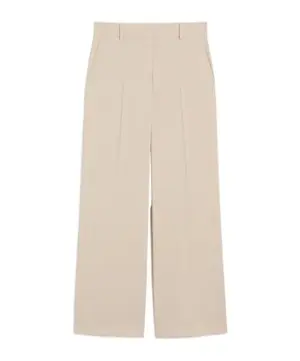 Max Mara Visivo Wide-leg Pants - Beige