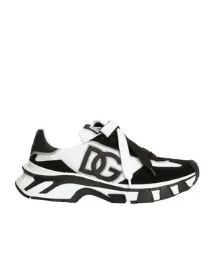 Dolce & Gabbana Airmaster Dg Logo Patch Sneakers - Multi-color