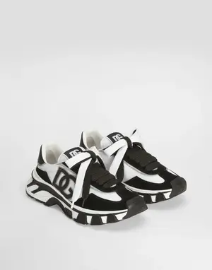 Dolce & Gabbana Airmaster Dg Logo Patch Sneakers - Multi-color