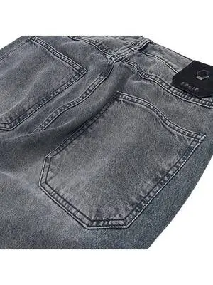 SOLID HOMME Belt Loop Jeans