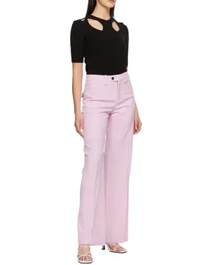 Chloé Cut-out Knitted Top