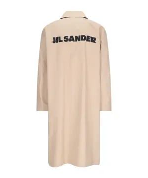 JIL SANDER Buttoned Long Coat