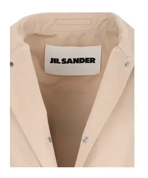 JIL SANDER Buttoned Long Coat