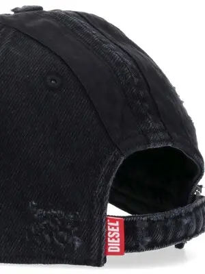 DIESEL® Distressed-effect Denim Cap