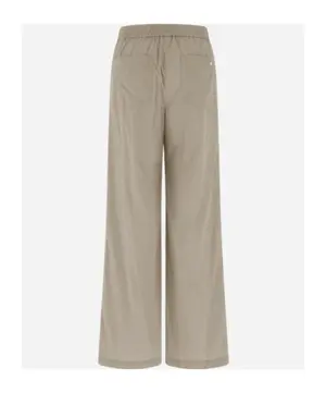 Herno Drawstring Wide-leg Trousers - Nude