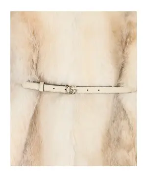 Gucci Sleeveless Shearling Belted Gilet