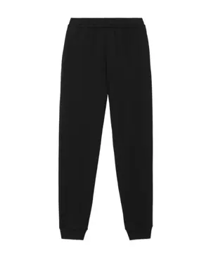 Burberry Equestrian Knight Patch Jogging Pants - Black
