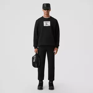 Burberry Equestrian Knight Patch Jogging Pants