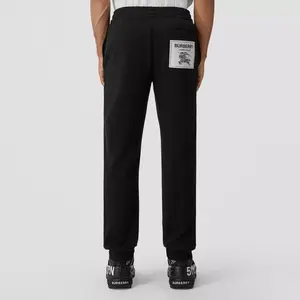 Burberry Equestrian Knight Patch Jogging Pants