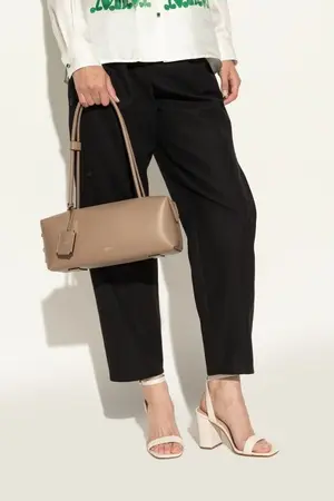 Max Mara Leather Shoulder Bag - Beige