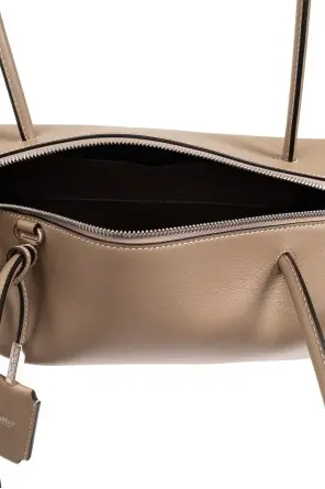 Max Mara Leather Shoulder Bag - Beige