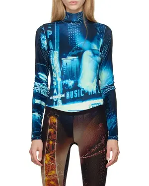 Jean Paul Gaultier High Neck Bodysuits