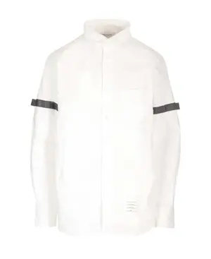 Thom Browne Long-sleeved Buttoned Shirt - No