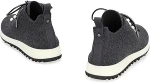 JIMMY CHOO Veles Lace-up Sneakers - Black