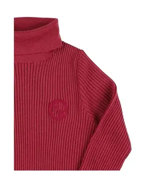 Gucci Long Sleeve Ribbed Turtleneck Sweater