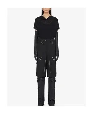 Givenchy 4g Jacquard Draped Top