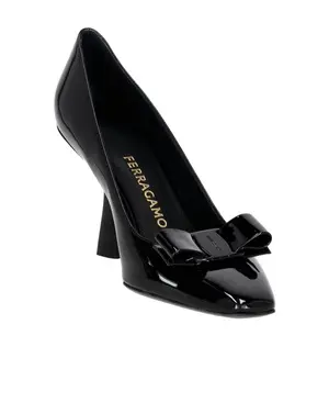 FERRAGAMO Vara Bow Detail Slip-on Pumps