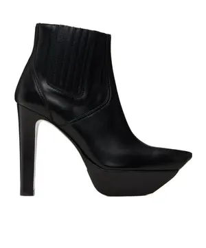 R13 Pointed Toe Platform High Heel Ankle Boots