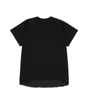 Maison Margiela Contrast Stitching T-shirts For Women