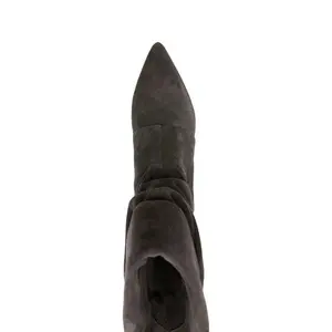 Ash Pointed Toe Boots - Black