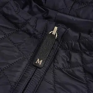 Max Mara Quilted Hooded Vest - Black