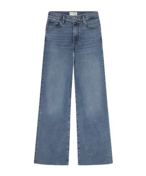 FRAME Le Slim Palazzo Jeans - Blue