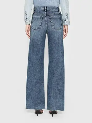 FRAME Le Slim Palazzo Jeans - Blue