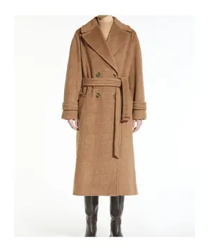 Max Mara Wool Alpaca Double Breasted Coat
