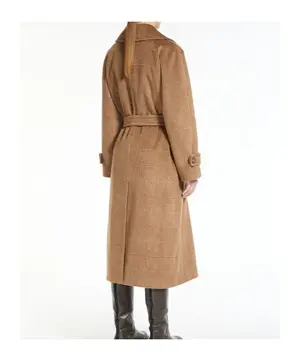 Max Mara Wool Alpaca Double Breasted Coat