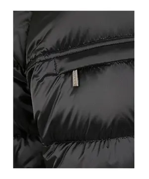 MOORER Padded Design Hooded Jacket