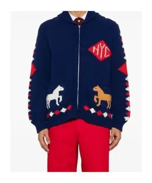 BODE Diamond Corral Cardigan