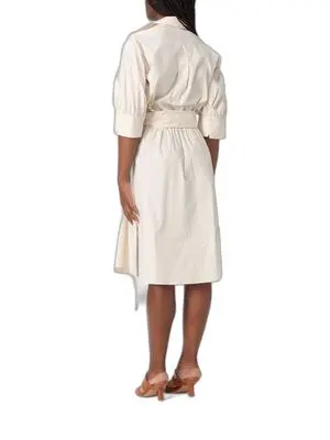 Pinko A-line Midi Wrap Dress - No
