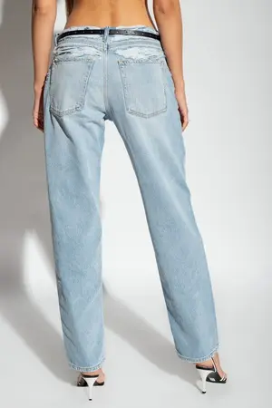 DIESEL® 2010 Straight-leg Distressed Jeans