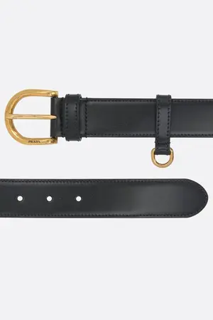 Prada Logo-engraved Buckle Belt