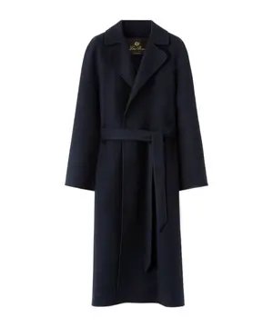 Loro Piana Belted Long-sleeved Coat - No