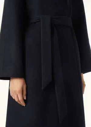 Loro Piana Belted Long-sleeved Coat