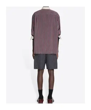 Dries Van Noten Long Sleeve Striped Shirt