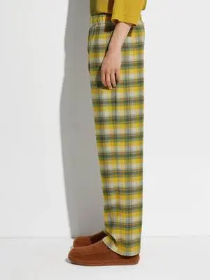 Zegna Check-print Knitted Track Pants