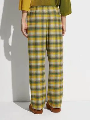 Zegna Check-print Knitted Track Pants