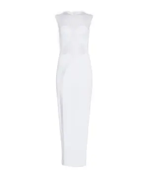 Alaïa Knit Molded Bodycon Dress