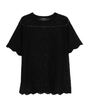 Ermanno Scervino Round Neck Blouses