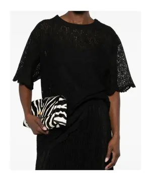 Ermanno Scervino Lace Scalloped Top