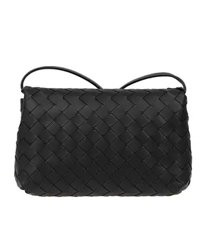 Bottega Veneta Woven Flip Shoulder Bag