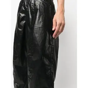 Isabel Marant Étoile Metallic-effect Straight-leg Trousers