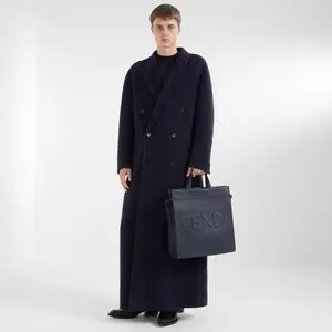 Fendi Double Breasted Long Sleeved Coat
