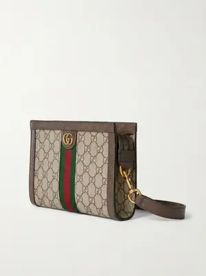 Gucci Ophidia Small Shoulder Bag - Beige/ebony