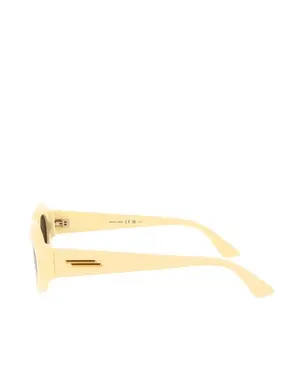 Bottega Veneta Cat Eye Frame Sunglasses - Black