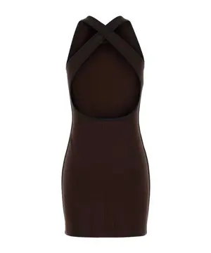 Miu Miu Sleeveless Logo Dress