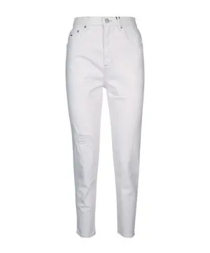 Tommy Hilfiger Ultra High Rise Tapered Jeans - White