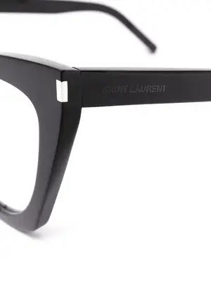 Saint Laurent Kate Cat-eye Glasses - Black